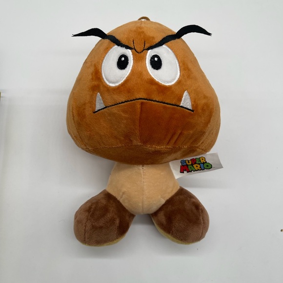 Nintendo | Toys | Super Mario Bros 9 Inch Villains Plush Goomba Euc ...
